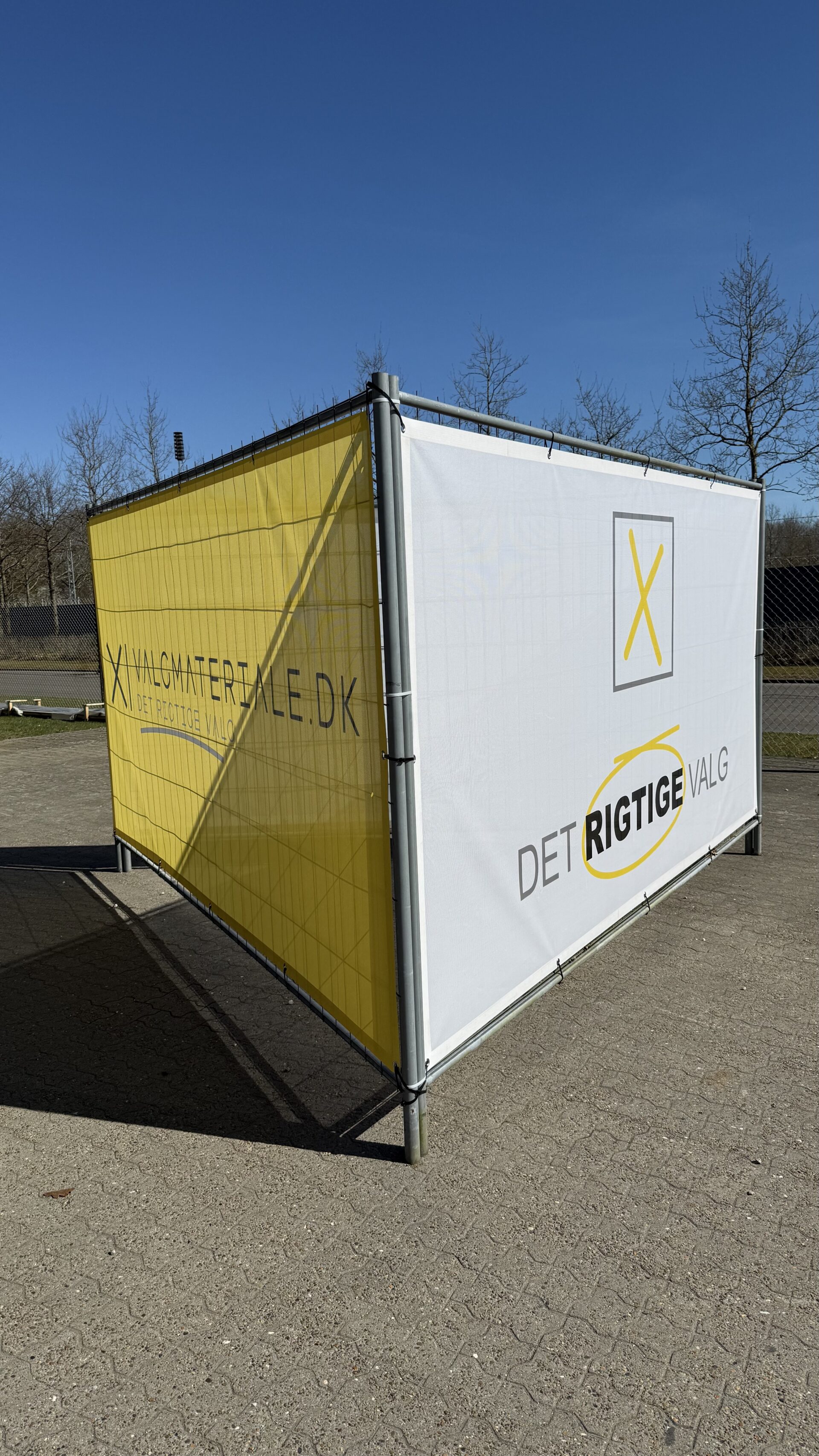Hegn Banner - Mesh - Valgmateriale